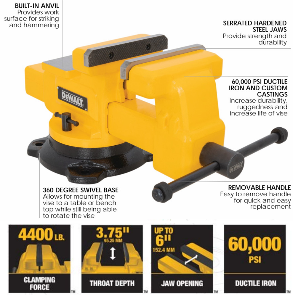 BENCH VISES – Dewalt Welding