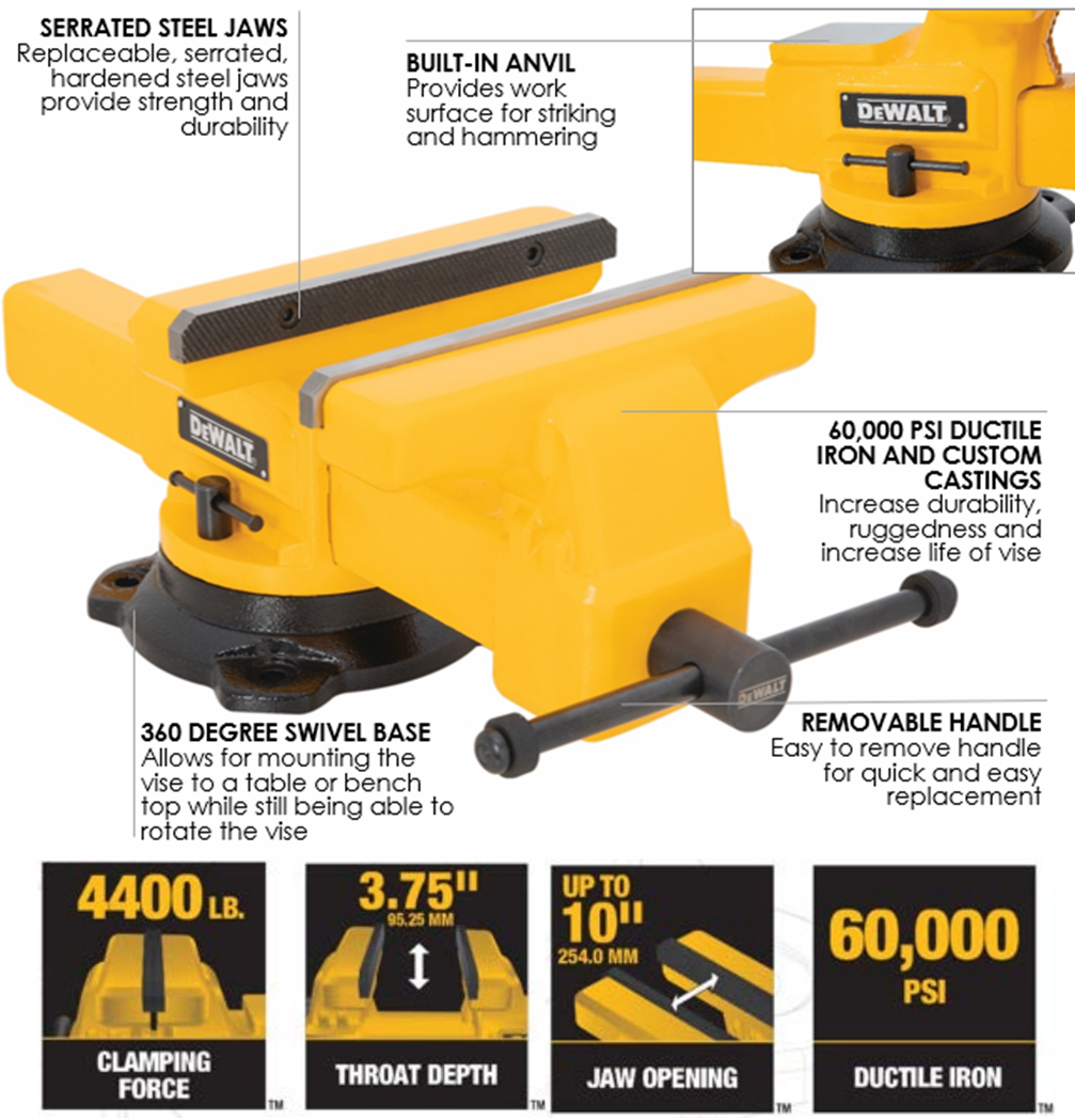 BENCH VISES – Dewalt Welding